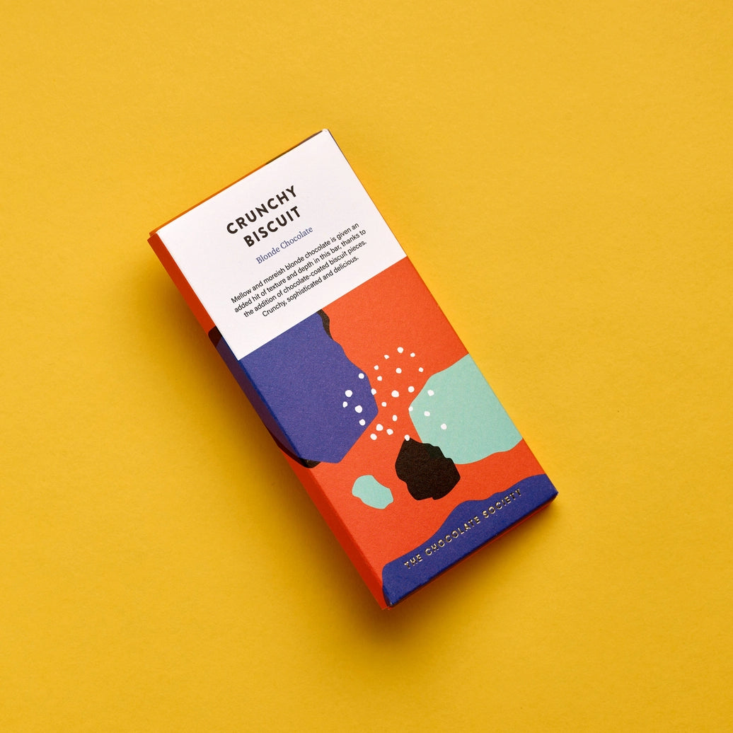 Crunchy Biscuit Chocolate Bar – Geometry Garden & Floral Shop