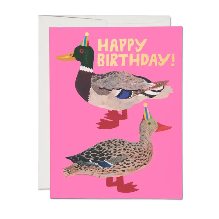 Quacky Birthday Greeting Card – Geometry Garden & Floral Shop