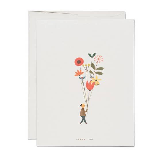 Long Stem Thank You Card – Geometry Garden & Floral Shop